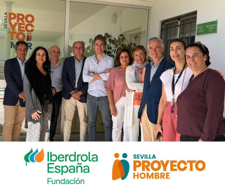 Fundación Iberdrola visita el Programa M.A.R. - Proyecto Hombre Sevilla