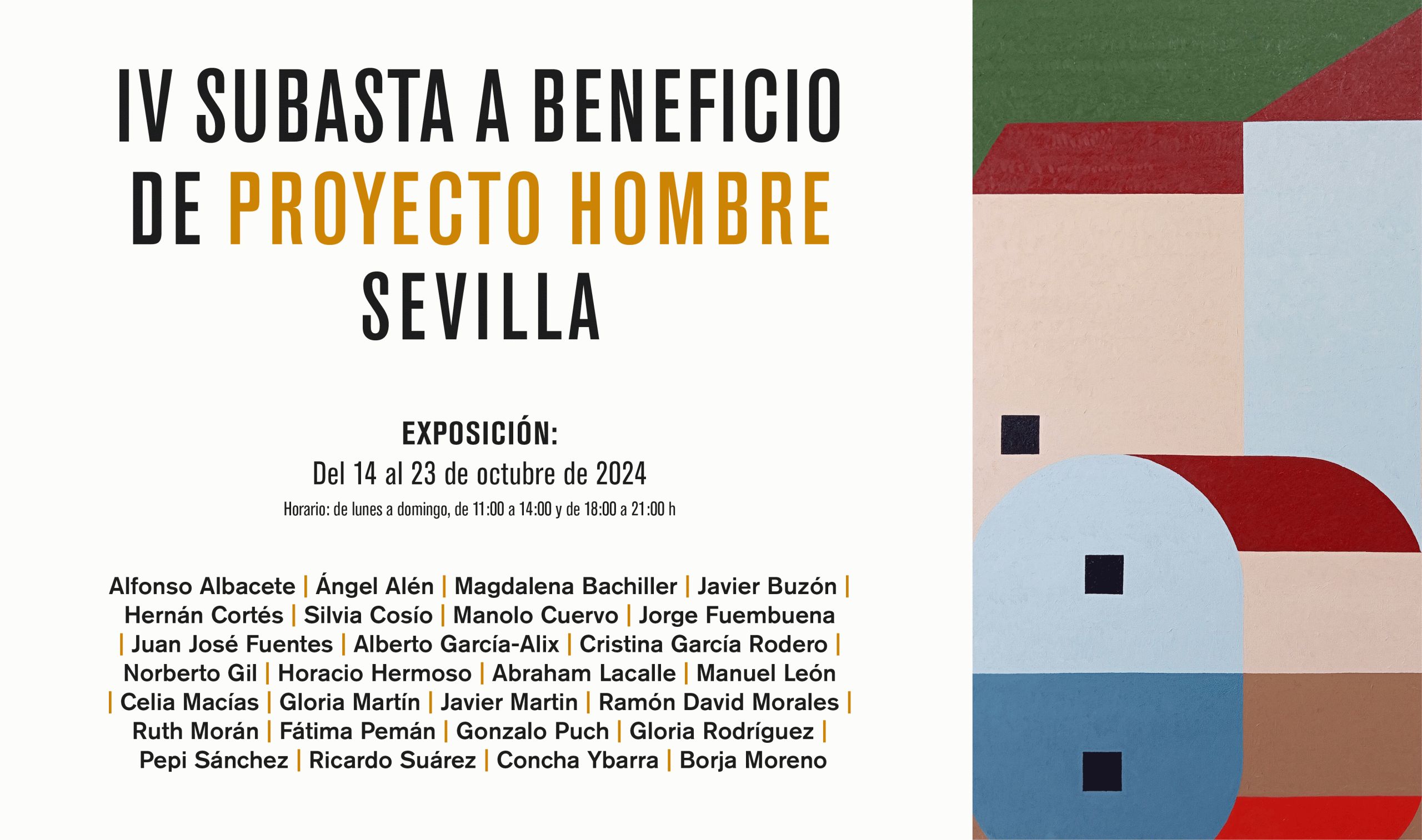 Inauguramos la exposición de la IV Subasta a beneficio de Proyecto ...