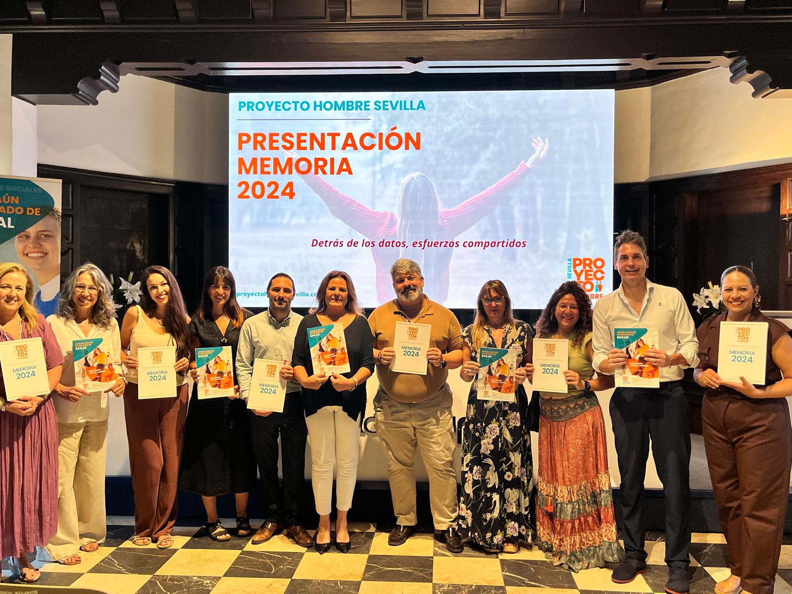 Presentación Memoria 2024 - Proyecto Hombre Sevilla
